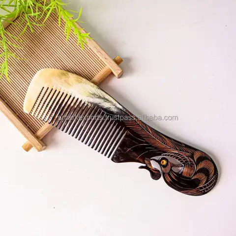 Buy Natural Buffalo Horn Comb, Symbol Of Immortality And Resurrection ...