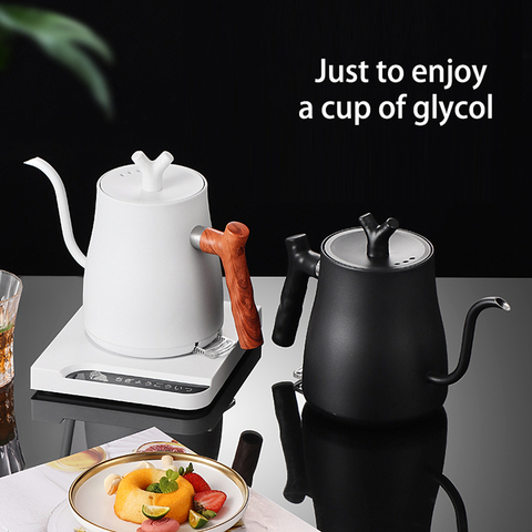 Buy New Design 1.0l Stainless Steel Kettle Coffee And Tea Kettle Flow ...