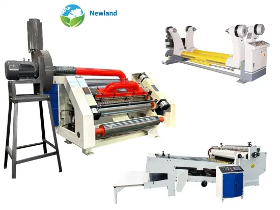 Buy New Type 2ply Corrugated Paperboard Make Machine Production Line ...