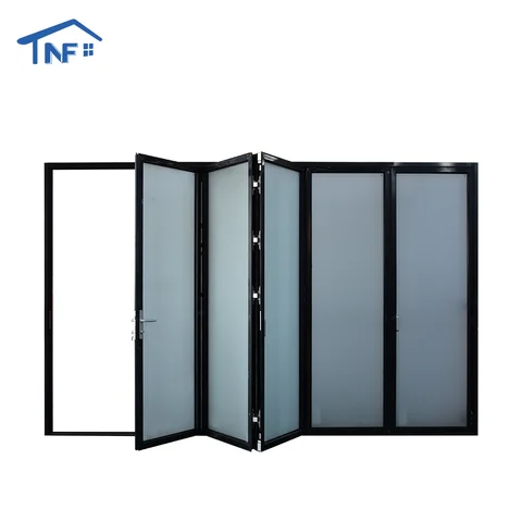 Buy Nf Factory Price Bifolding Door Design Aluminium Glass Door With ...