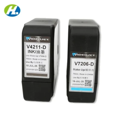 Buy Original Videojet V4211-d Consumables Ink Cartridge Make-up Solvent ...