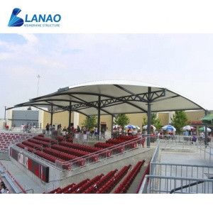 Buy Park Stadium Steel Structure Building Seating Area Tensile Fabric ...