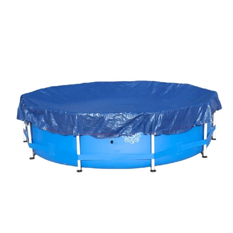 Buy Pe Woven Fabric Safety Tarpaulin Heavy Duty Summer And Winter Round ...