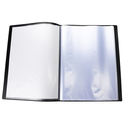 Buy Plastic A4 Fold With Pocket 30 Page Loose-leaf Contract Filing Fold ...