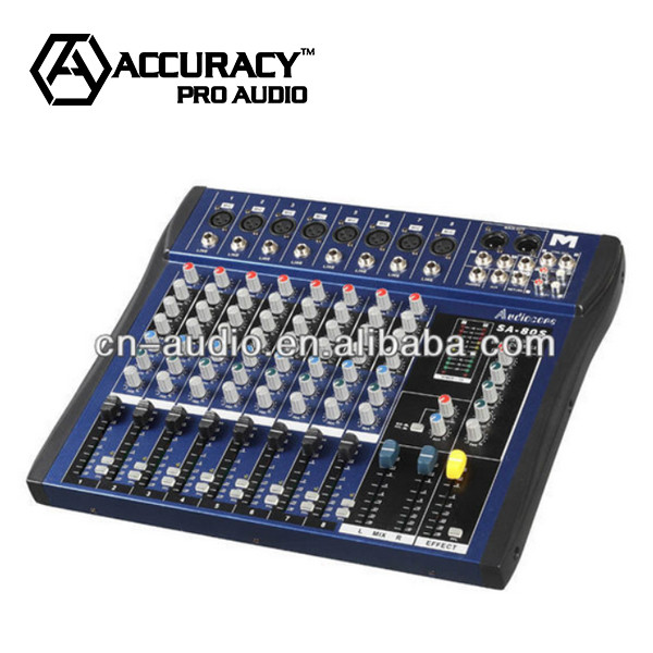 Buy Professional 12 Channel Digital Mixer Audio Video Mixer Sa-120s ...