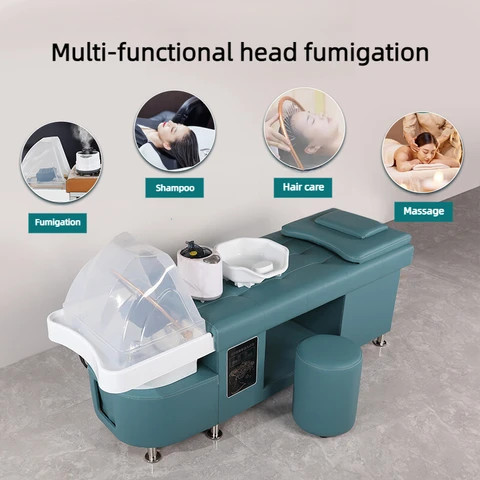 Buy Professional Luxury Wooden Therapy Multifunction Hair Washing ...