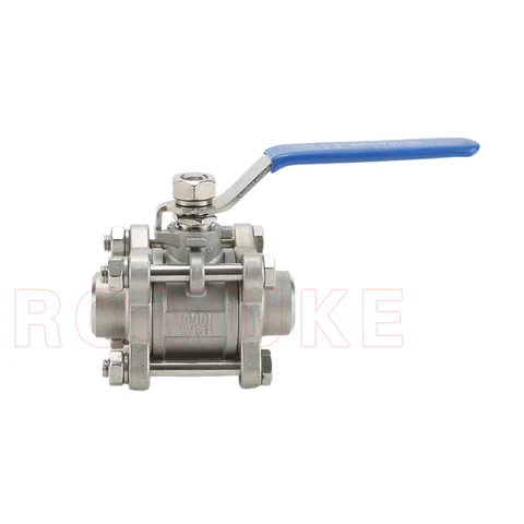 Buy Q61f-16p Stainless Steel Cf8 Cf3 Cf8m Cf3m Three-piece Welded Manual Ball Valve from Chengdu ...