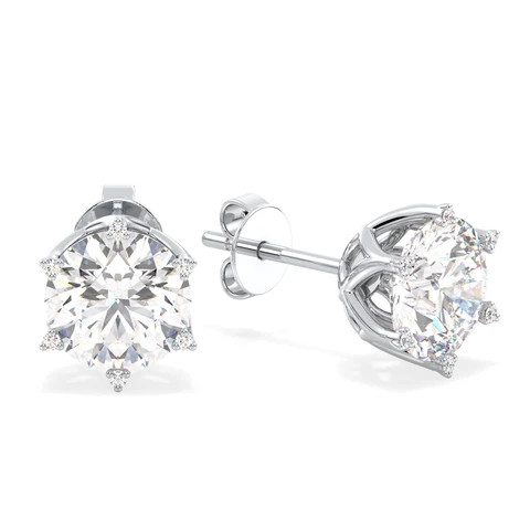 Buy Reyes Eye Catching Customised 925 Sterling Silver Moissanite ...