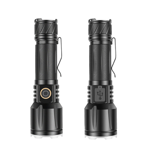 Buy Rifle Gun Green Led Flashlight Usb Rechargeable Waterproof Torch ...