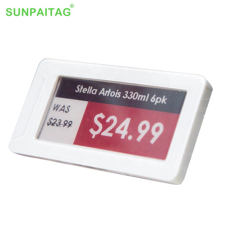 Buy Sunpaitag Full Graphic Supermarket Digital Price Tags Wireless E ...