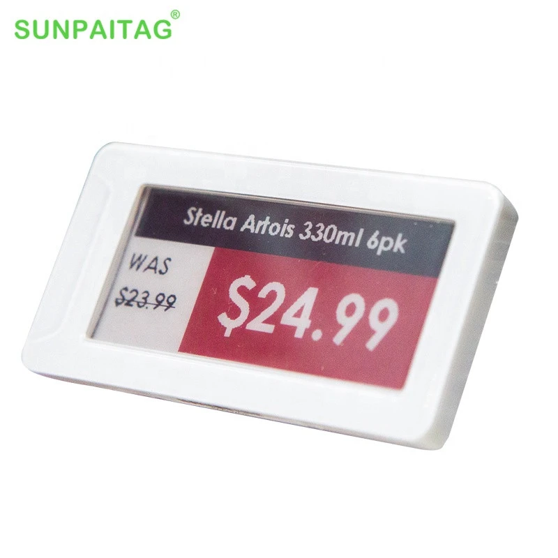 Buy Sunpaitag Full Graphic Supermarket Digital Price Tags Wireless E ...