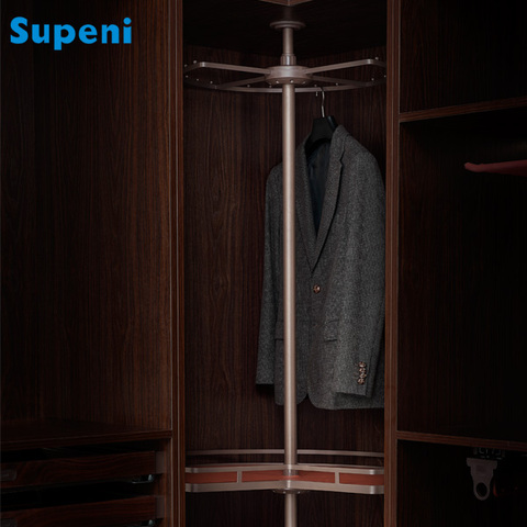 Buy Supeni Clothes Accessories Dryer Rack Double Layer Rotating Basket ...