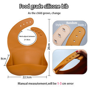 Buy Three-dimensional Cute Drool Pocket Silicone Baby Bib from Dongguan ...