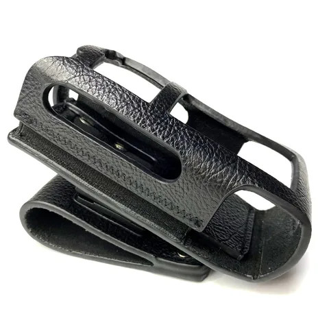Buy Two Way Radio Hard Leather Carry Case With Belt Loop For Mtp3100 ...