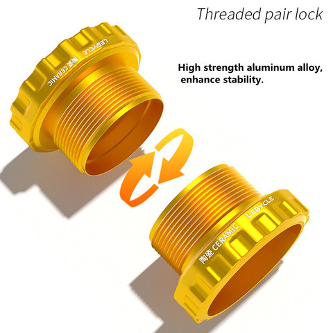 Buy Universal Integrated Hollow Bb Screw Bsa Dub 24mm Bicycle Bottom ...