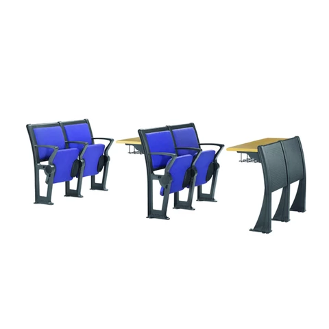 Buy Used School Furniture /student Desk And Chair For College Lecture ...