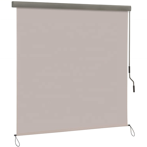 Buy Vertical Awning Sun Protection Privacy Protection Balcony Aluminium ...