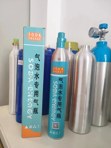 Buy Vs Tped Iso 7866 0.6l 425g Soda Co2 Gas Cylinder For Soda Sparkling ...
