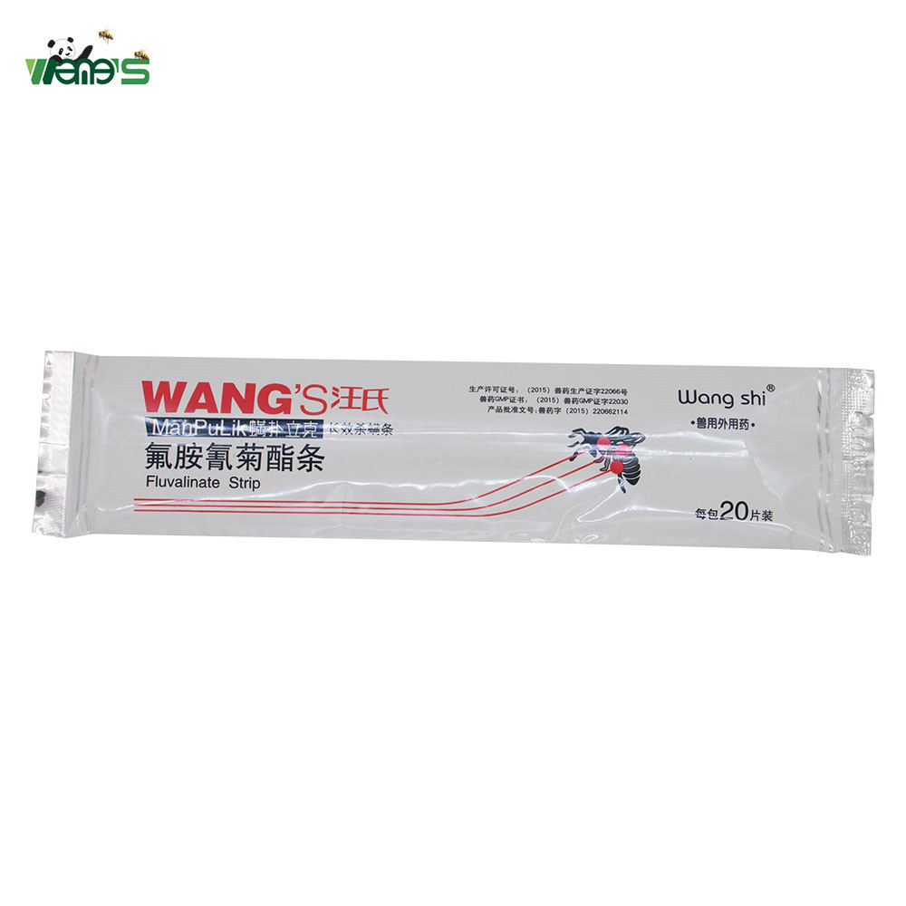 Buy Wangshi Manpulik 20 Strips Bee Varroa Mite Instant Killer Miticide ...