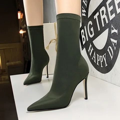 Buy Wholesale New Fashion Womens High Heels Boots Beautiful Modern ...