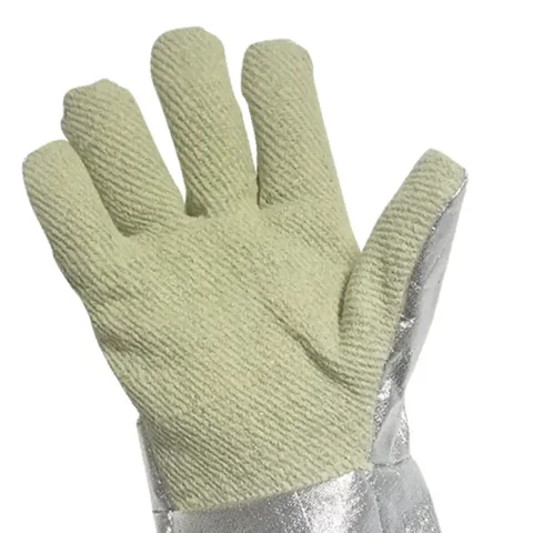 Buy Withstand 500 Deg.c Aluminized Green Felt Of Para-aramid Mixed With ...