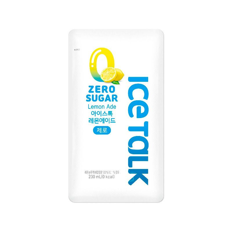 Buy Ice Talk Zero Lemonade No Sugar (trending Korean Pouch Drinking ...
