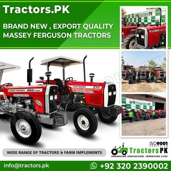 Buy Massey Ferguson Tractors from Tractors PK, Pakistan | Tradewheel.com