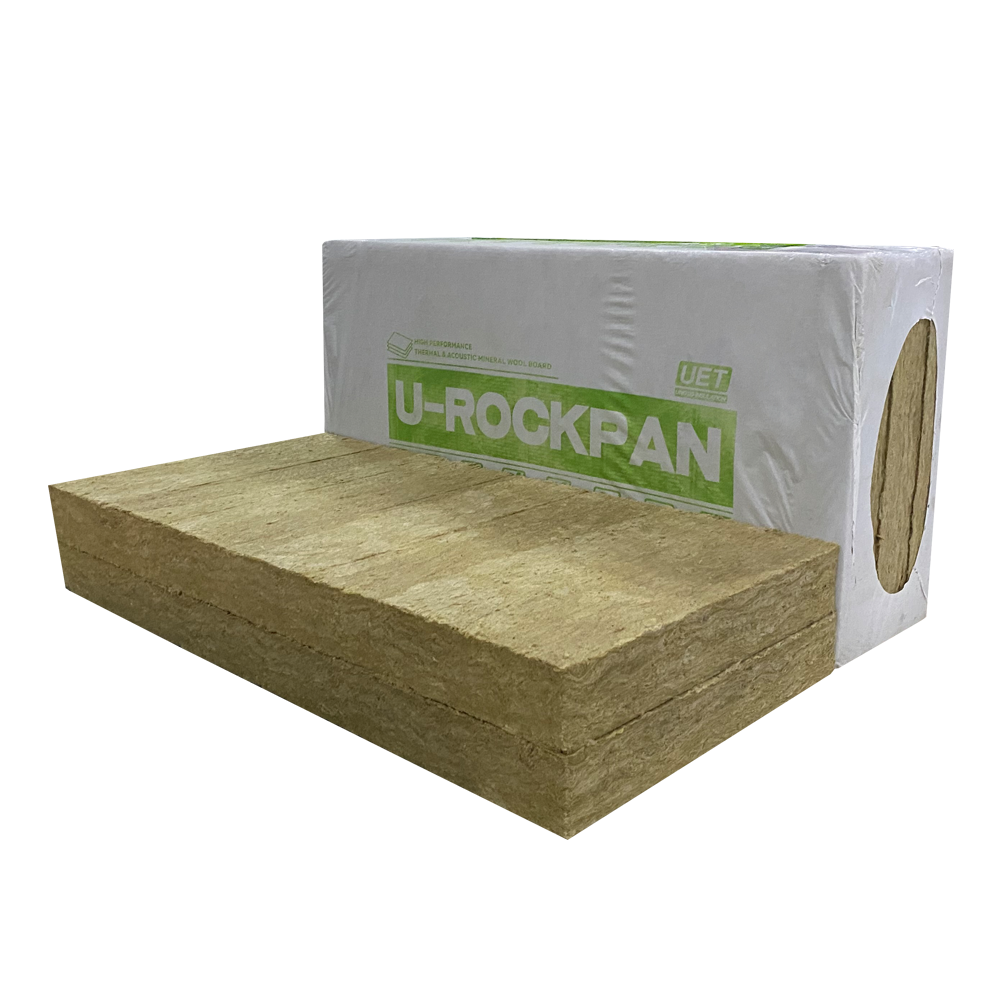 Buy High Density Lana De Roca Mineral Wool Bulk 120kg/m3 150mm Rock ...