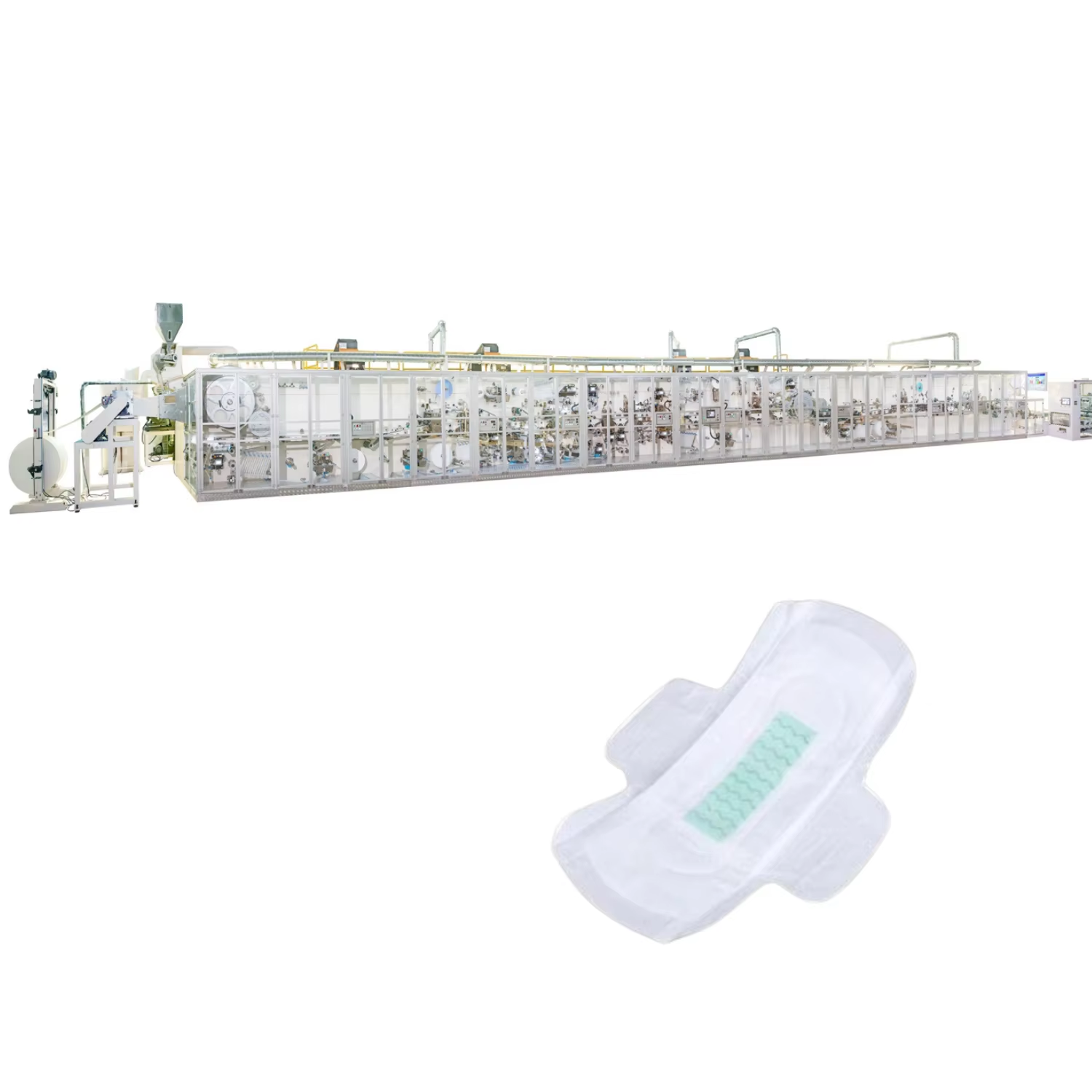 Buy Automatic Sanitary Napkin Machine Woman Sanitary Napkins Lady Pad ...