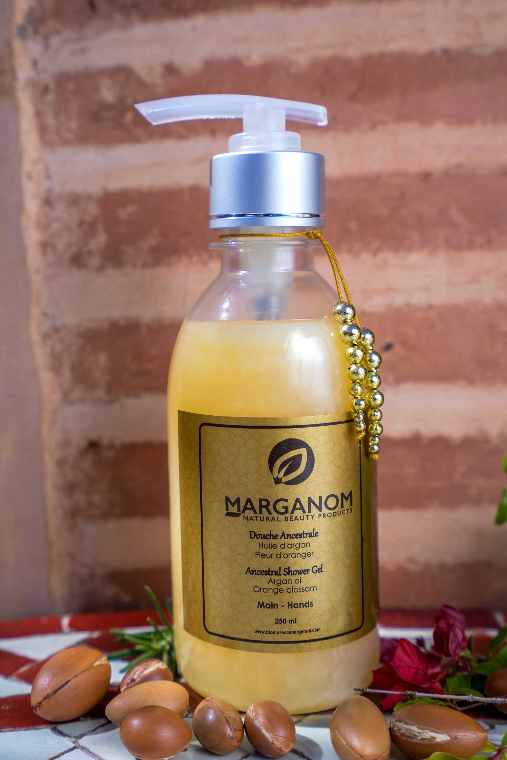 Buy Argan And Orange Blossom Shower Gel from Marganom, Morocco ...