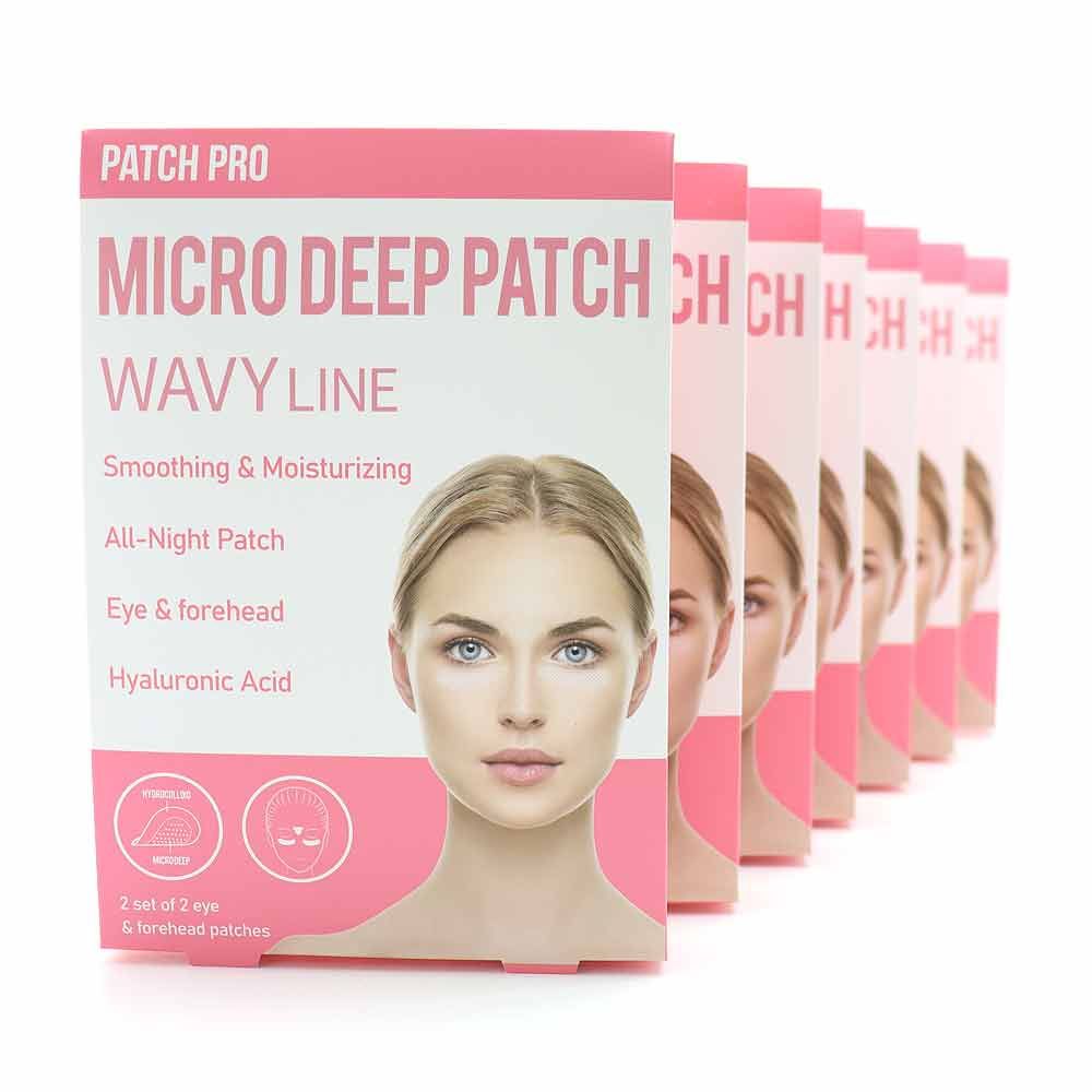 Buy Patch Pro Microneedle Wavy Line Patch | Microdart Overnight ...