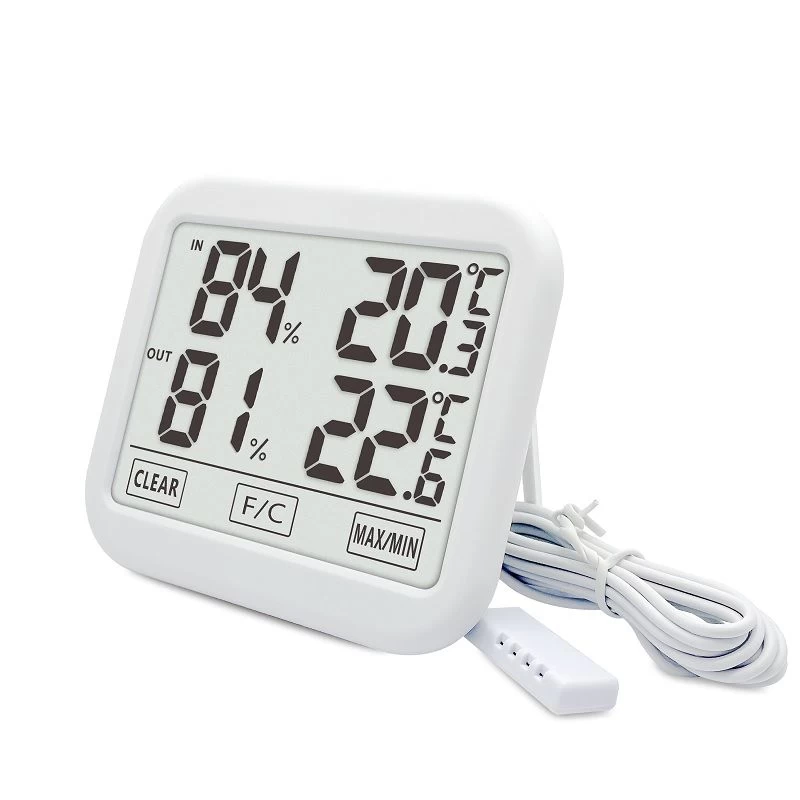 Buy Digital Dual Probe Thermometer Hygrometer from Shenzhen Green May ...