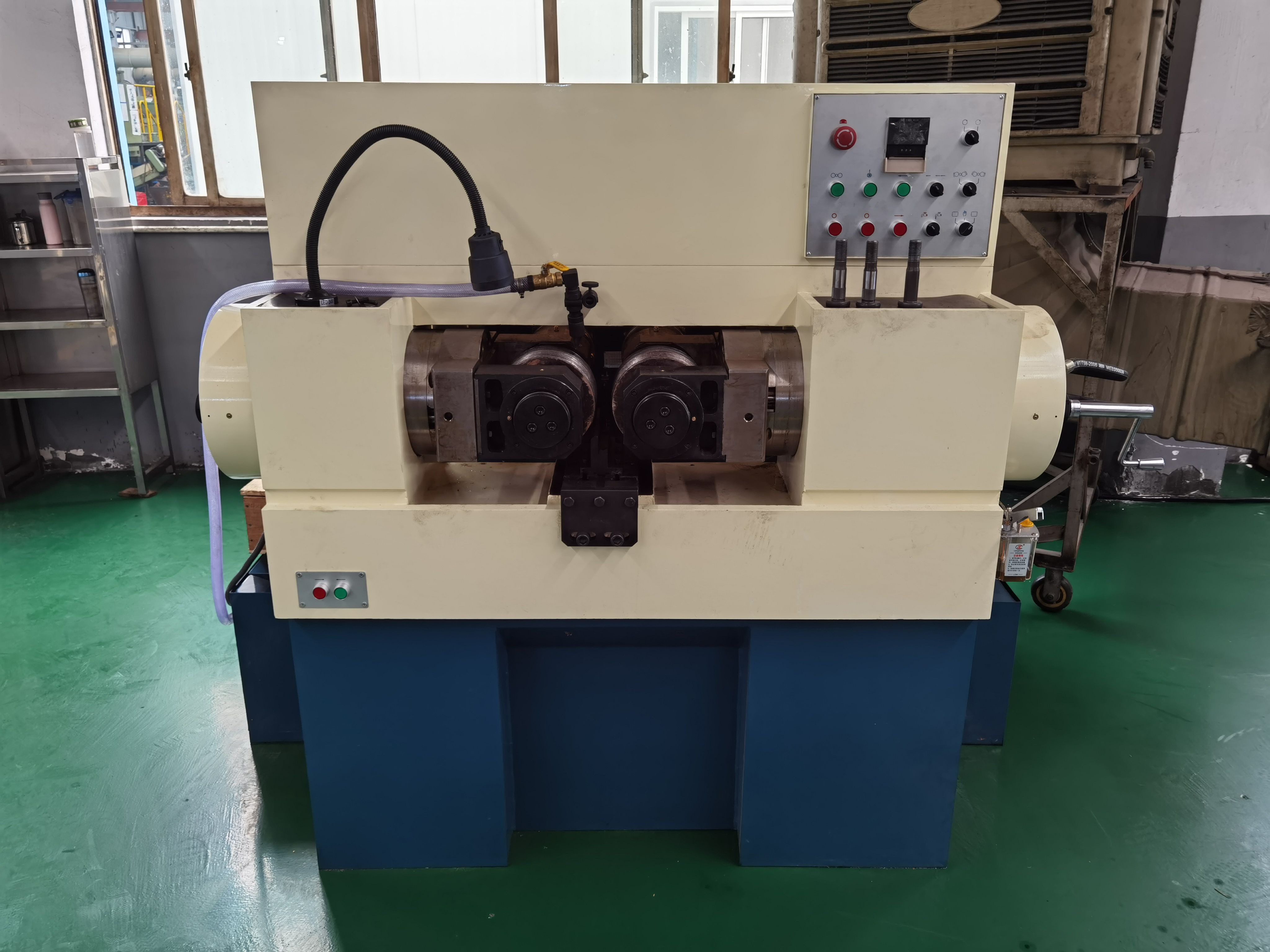 Buy Fd-25t Rebar Steel Thread Rolling Machine Thread Rolling Machine Flat Dies Set Screw Making ...