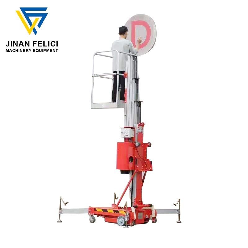 Buy Single Mast Aerial Working Platform from Jinan Felici Machinery ...