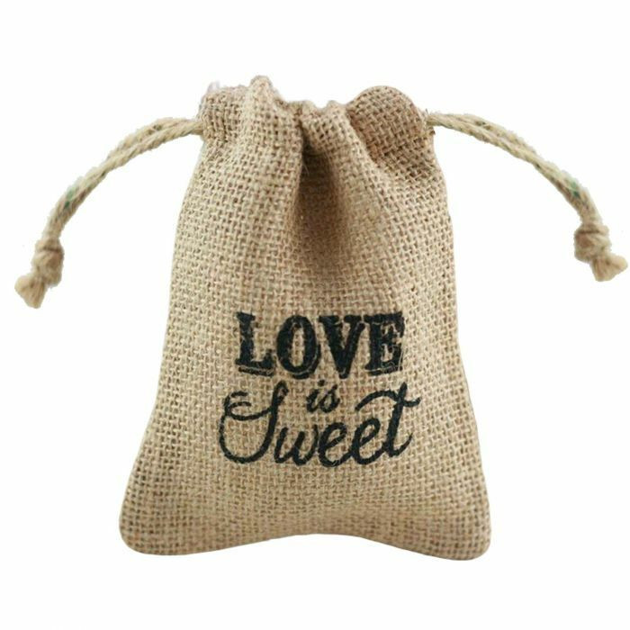 Buy Mini Size Jute Burlap Drawstring Pouch from Flymax exim, India ...
