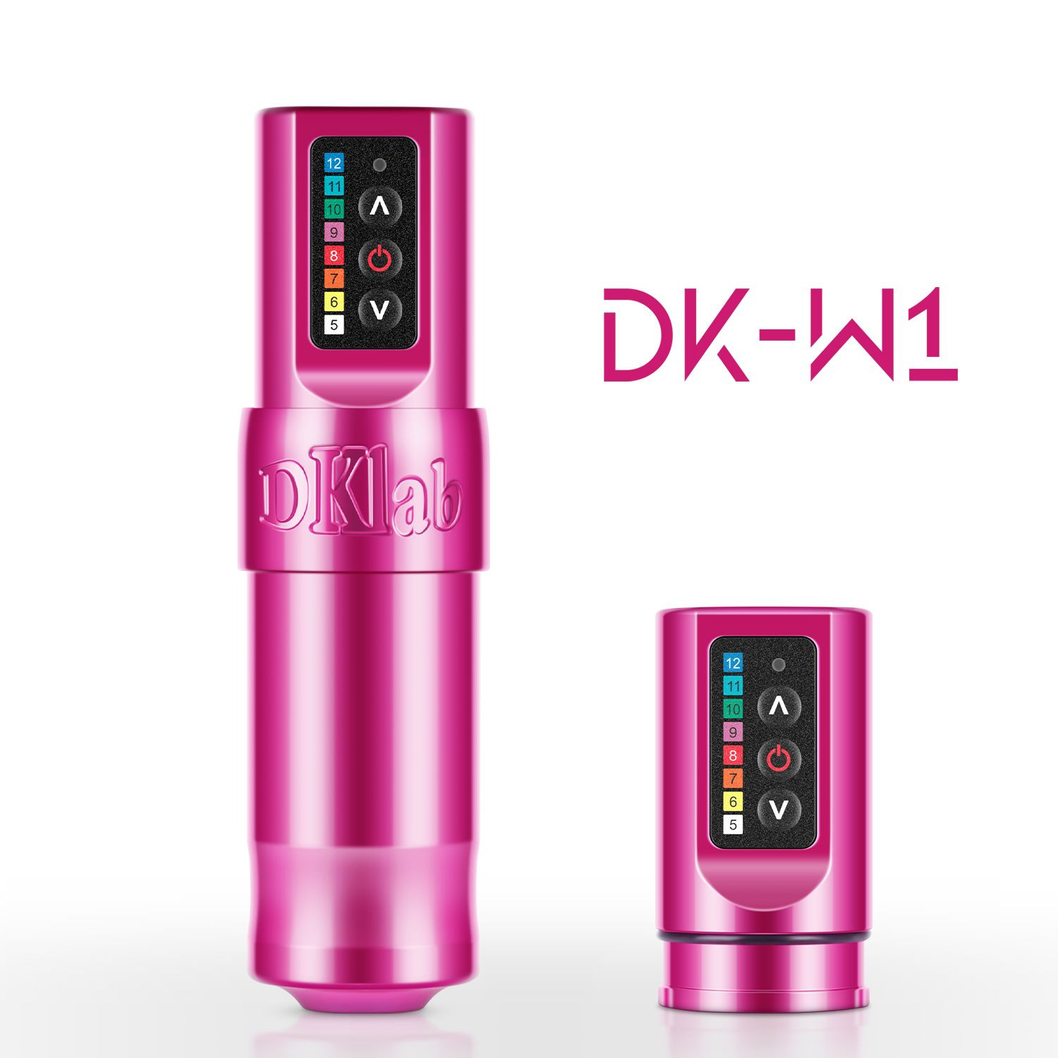 Buy Dk-w1 Pink Wireless Tattoo Machine Gun from Yiwu Sky Machine ...
