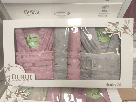 Buy Bambu Family Batrobes Set (8 Pcs) from durul home collection ...