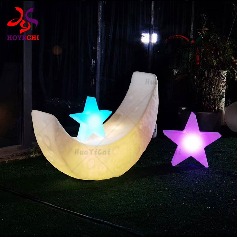 Buy Waterproof Plastic Rotomolded Lighted Led Decorative Light Swings ...