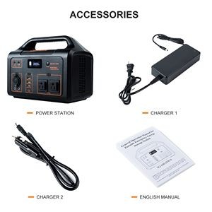 Buy Waterproof 540wh Champing Outdoor Portable Power Station Mppt 300w ...