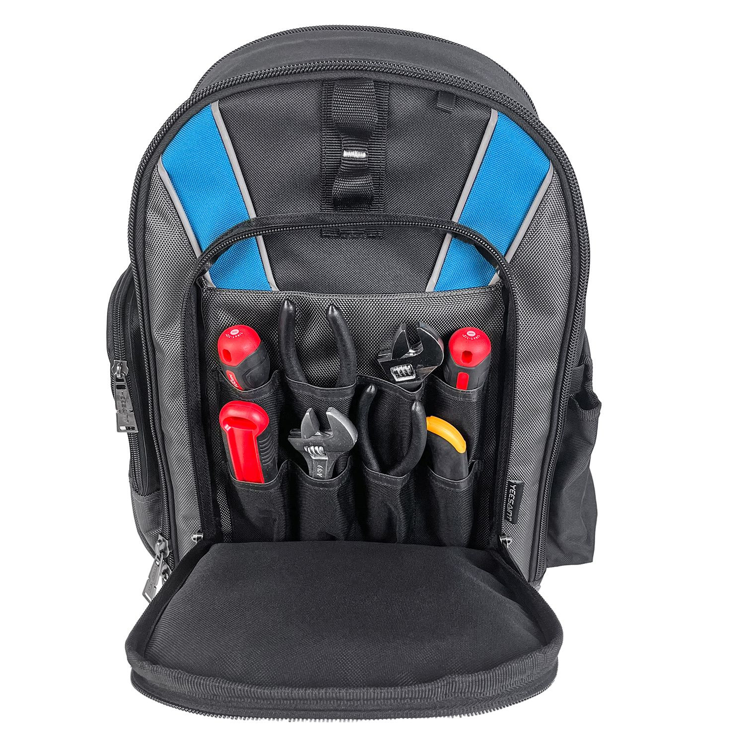 Buy Tool Backpack 14 Inch Heavy Duty Backpack Tool Bag Waterproof ...