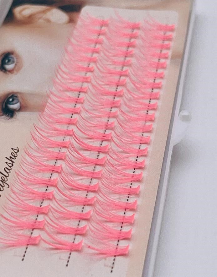 Buy Color Self-grafted Segmented Hair from Qiang Ge Eyelashes, China ...