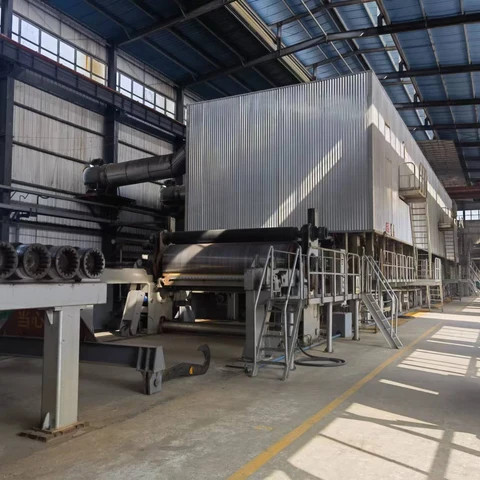 Buy 1092-4200mm Capacity 5-60 Tons/day Bobbin Paper Making Machine from ...