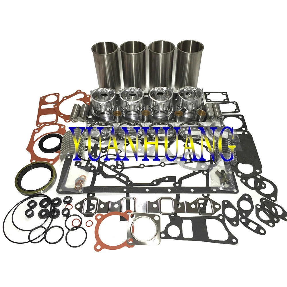Buy 4d56 Engine Rebuild Kit Overhaul Repair Set Full Gasket Kit For ...