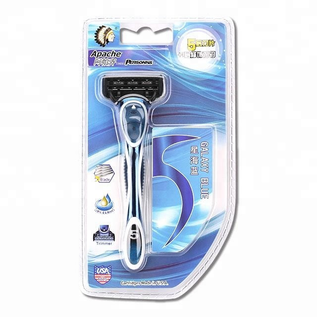 Buy 5 Blade Razor Cartridge With Trimmer 5+1 Blade Shaving Razor from ...