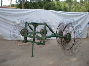 Buy 9lz Series Wheel Hay Rake, Finger Hay Rake from Yucheng Tianming ...