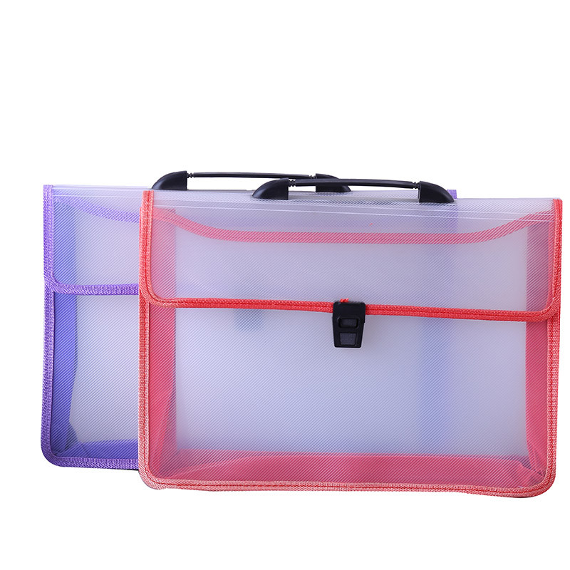 Buy A4 Pp Document Envelope Bag Plastic File Folder With Handle And ...