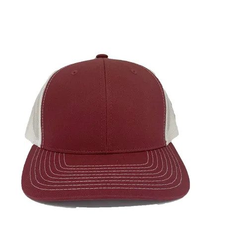 Buy Cheap Blank Maroon/ White Richardson 112 Trucker Mesh Caps High ...