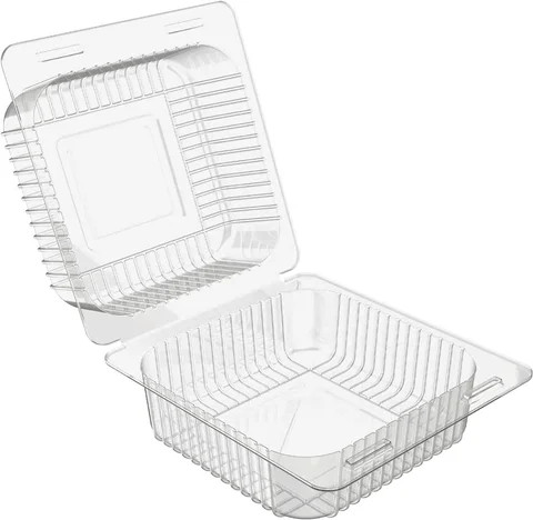 Buy Clear Plastic Take Out Containers Clamshell Takeout Tray Plastic ...