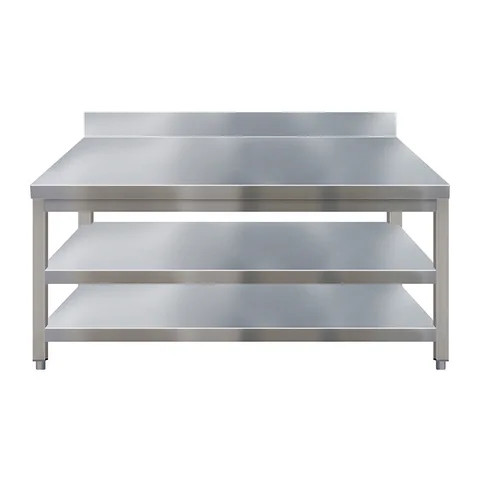 Buy Commercial Kitchen 201 Stainless Steel Fish Cleaning Table With ...