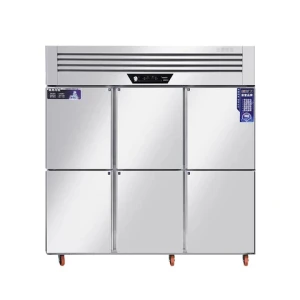 Buy Commercial Restaurant Refrigerator 6 Doors Vertical Freezer Cabinet ...